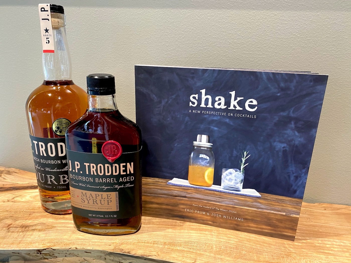 Shake Book Kit J P Trodden Artisan Crafted Washington Bourbon
