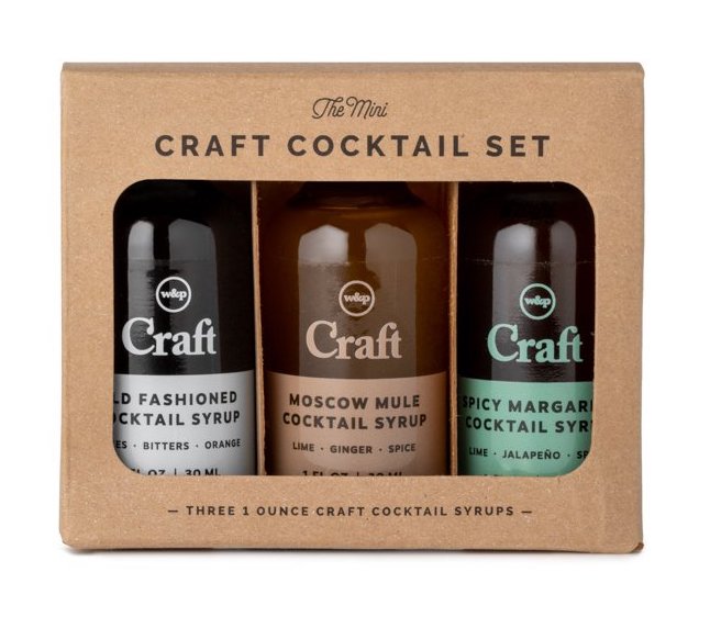 Set of 3 Mini Cocktail Syrups | J.P. Trodden | Artisan Crafted ...